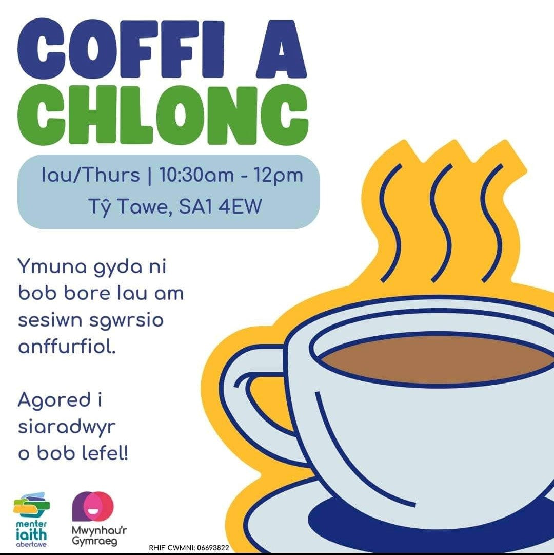 Coffi a Chlonc Ty Tawe – Siop Tŷ Tawe